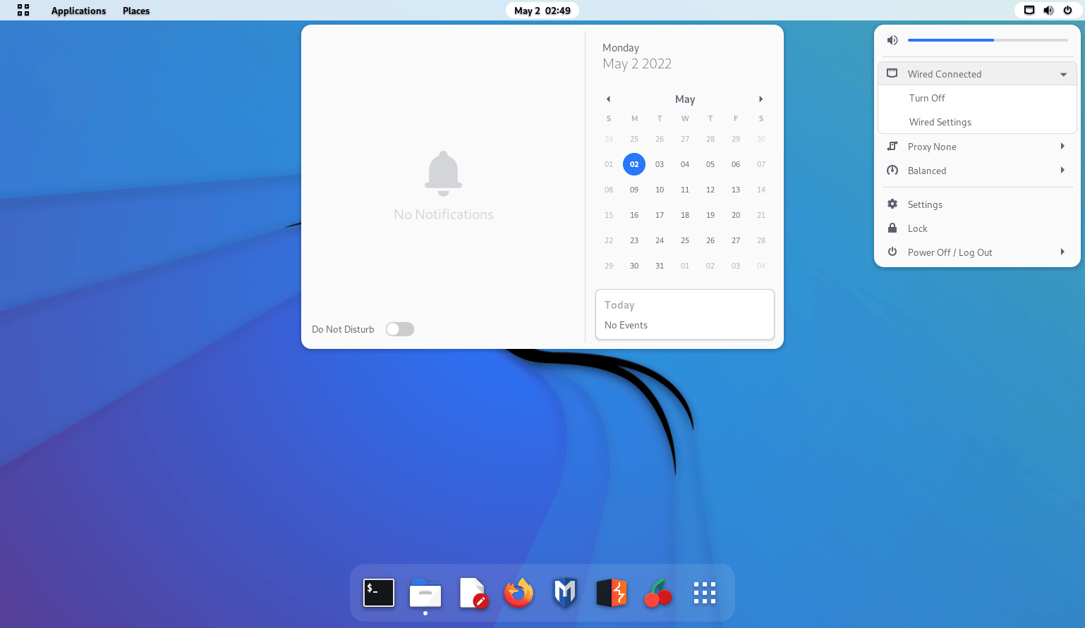 Kali Light Theme For GNOME 42