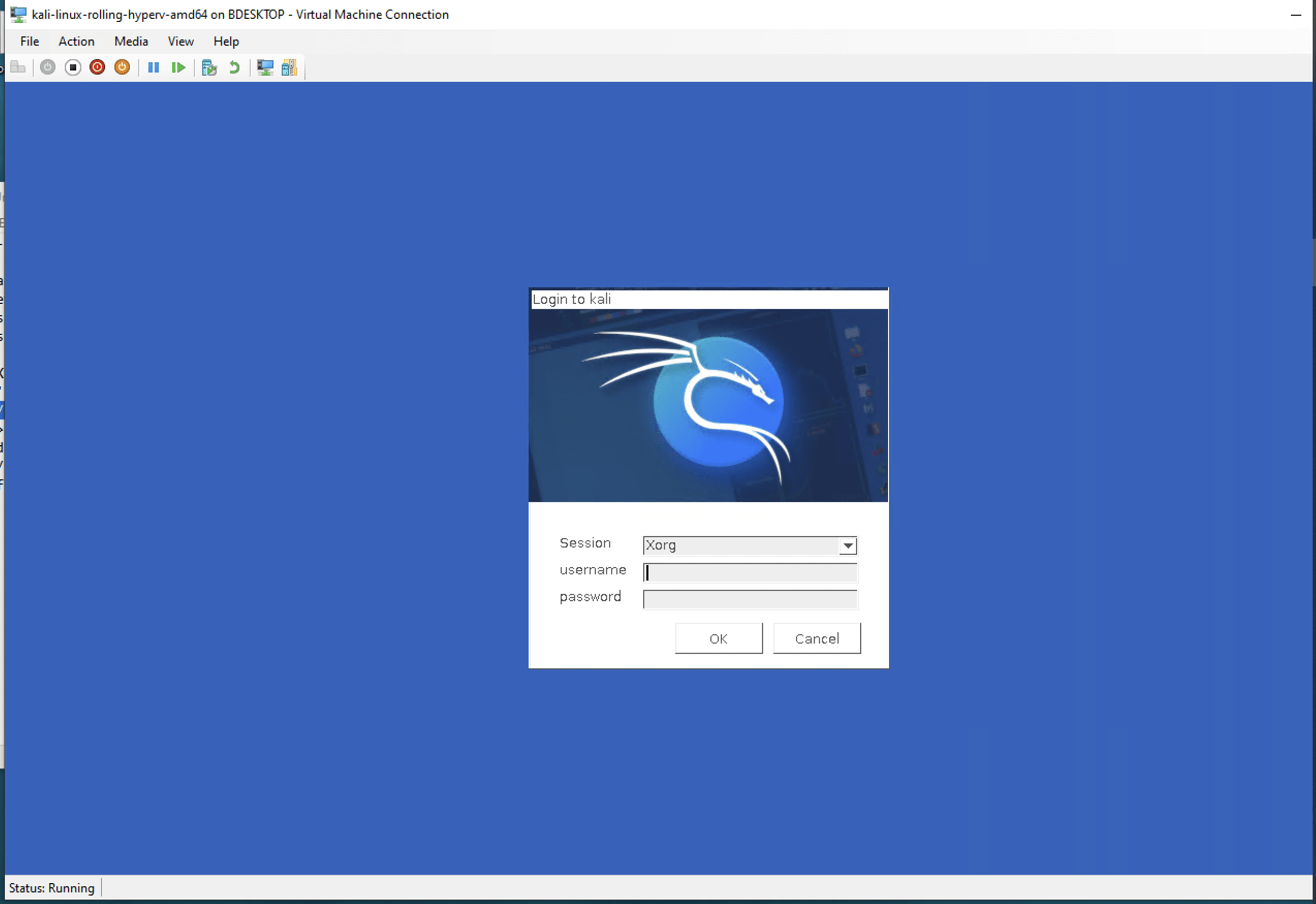 That’s it! We are now logged in our Kali VM! That’s it! We are now logged in our Kali VM!